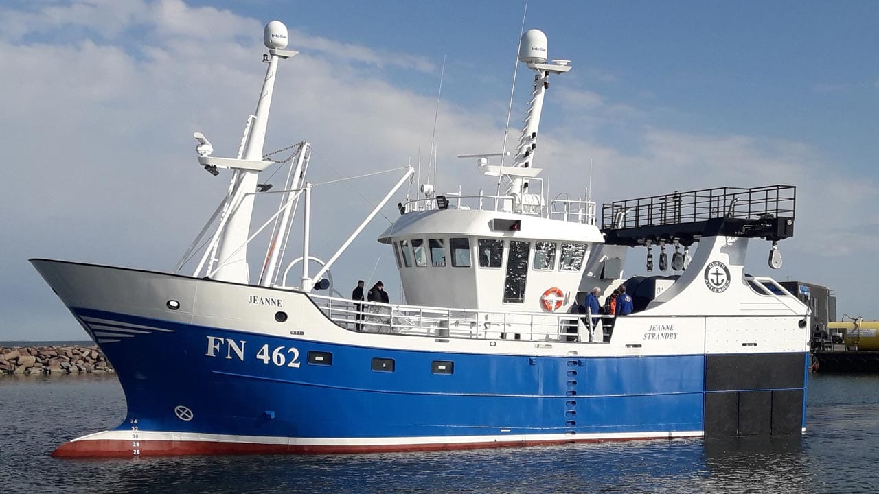 New build hummer trawler from jobi yards in strandby | Trawlerphotos